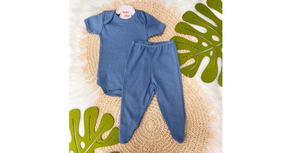 Conjunto Basic Curto Jeans